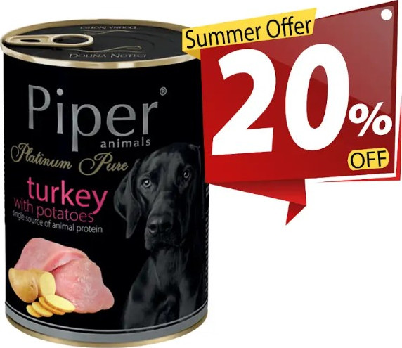 PIPER PLATINUM PURE – TURKEY WITH POTATOES 400G Buy, Best Price in UAE ...